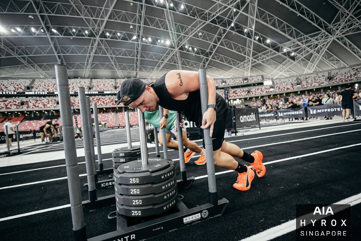 Hyrox Singapore: Jim Webster takes on all three race formats