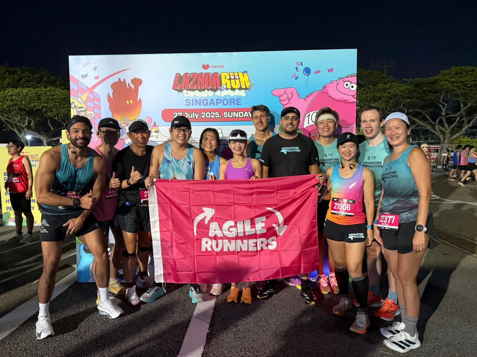 Race Review: Lazada Run Singapore 21.1km & POP MART 5km Run