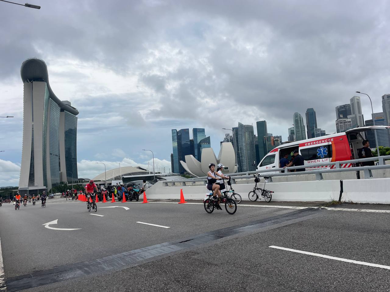 Review: OCBC Cycle 2023 40km Sportive Ride (shortened to 20km